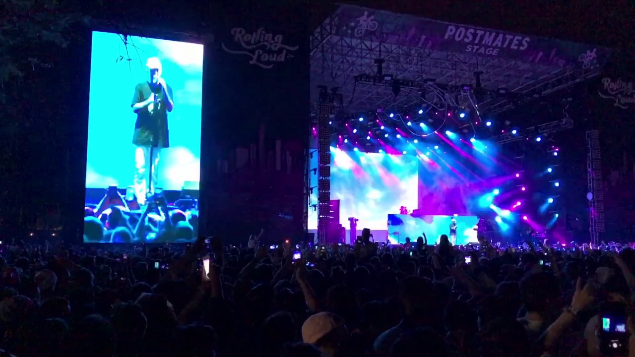 Mac Miller @ Rolling Loud 2017 - YouTube