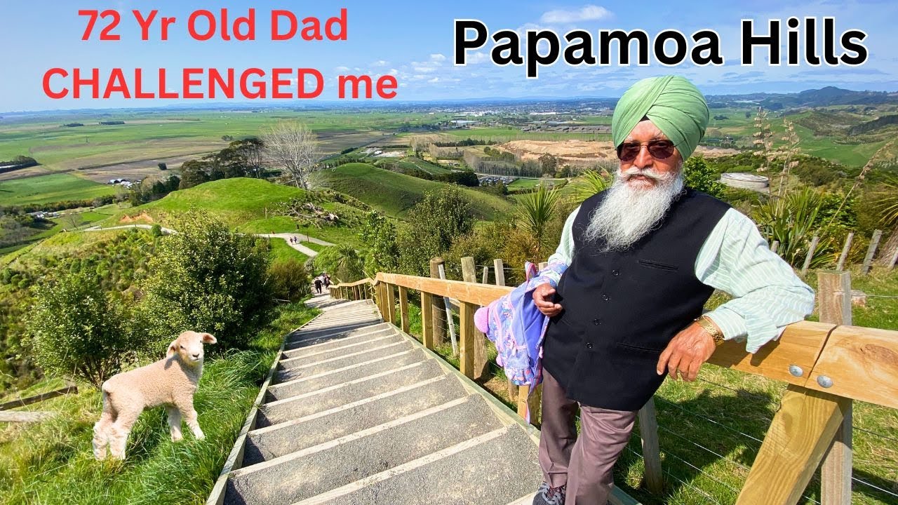 My 72 Year Old Father Challenge me to Trek Papamoa Hills - Most ...