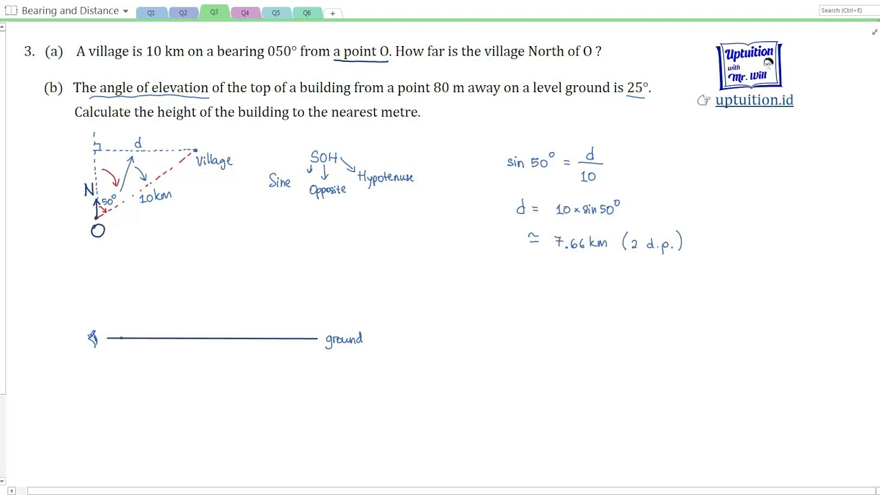 Bearing And Distance Q3 YouTube bearing-and-distance-q3-youtube