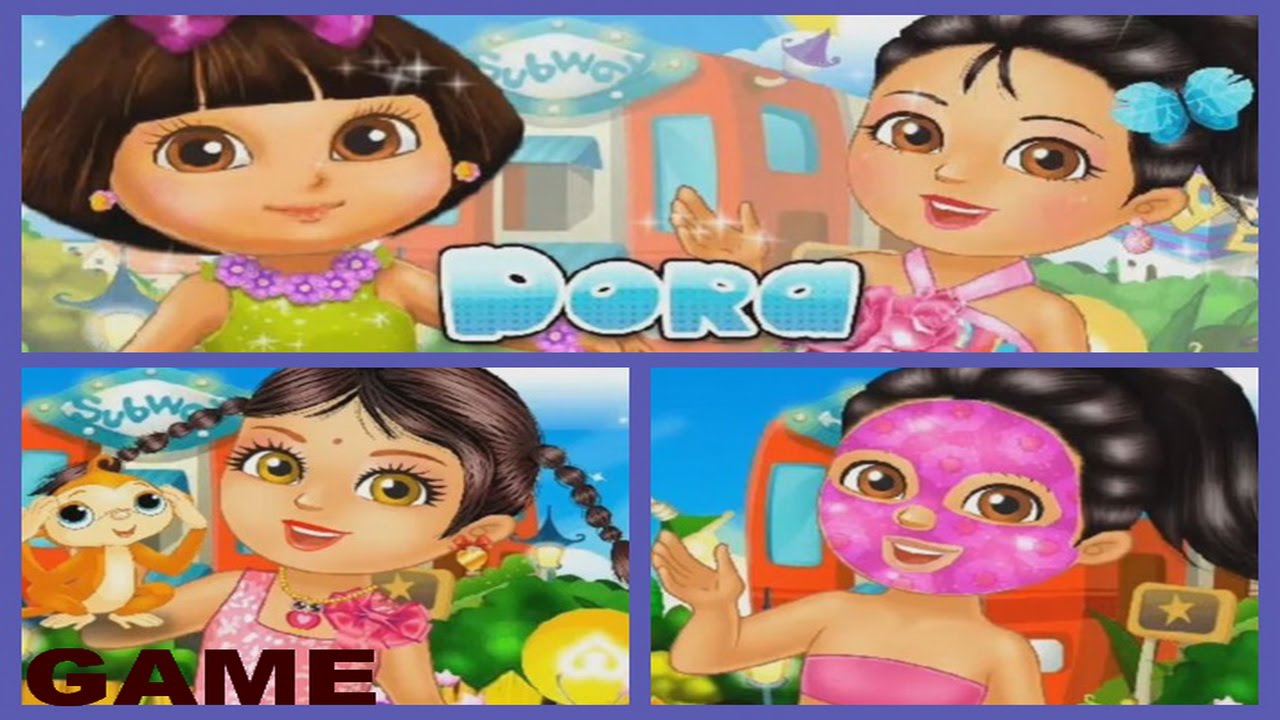 Dora and Friends Movie Games | Naiya Makeover Beauty Gameplay-Great ...
