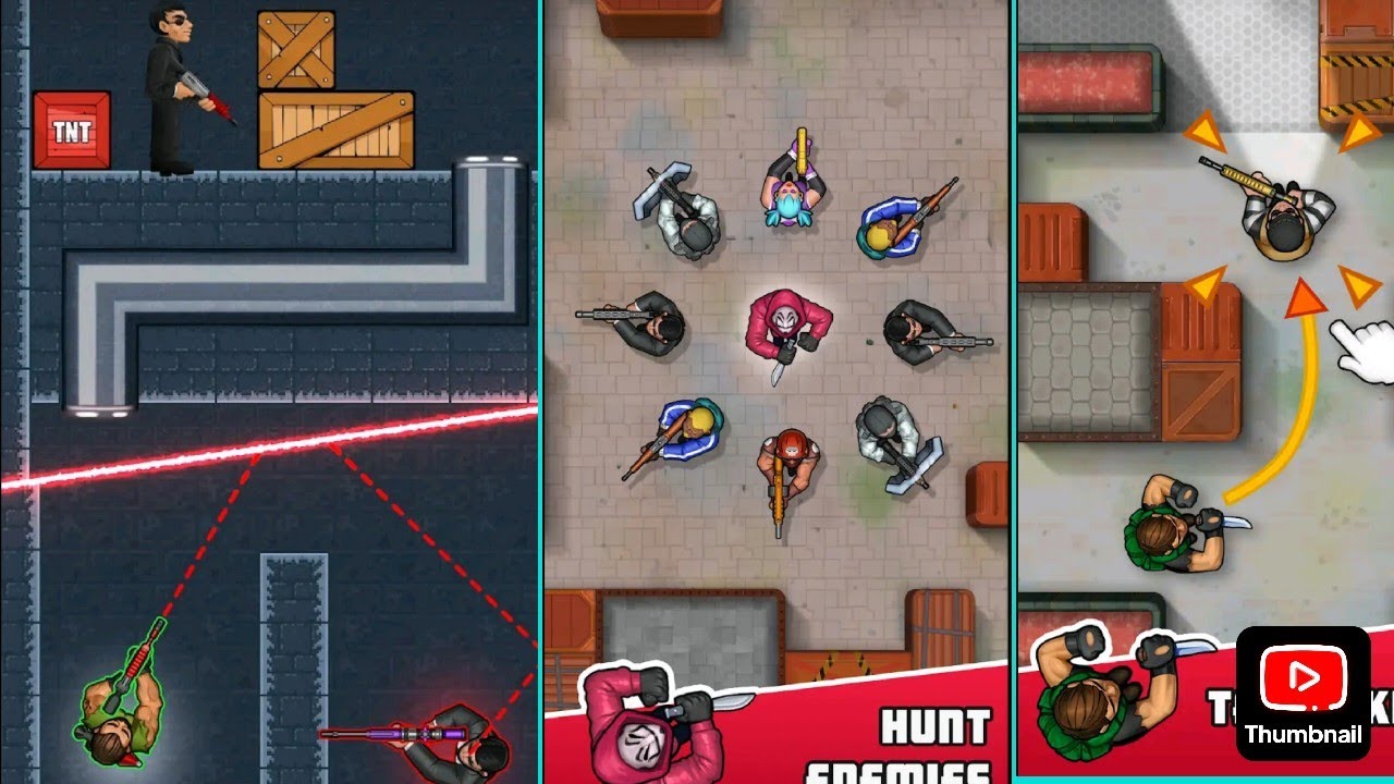 Assassin game kill enemy - YouTube