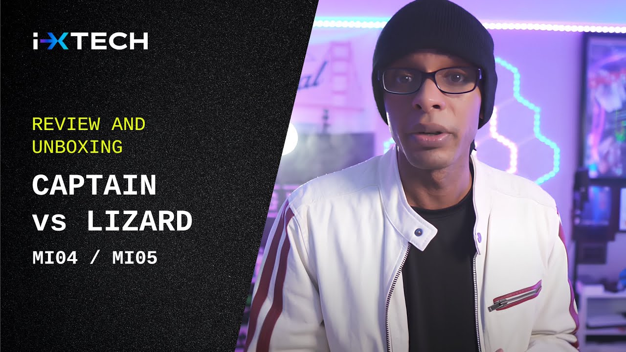 I-XTECH Captain VS Lizard Review and Unboxing - YouTube