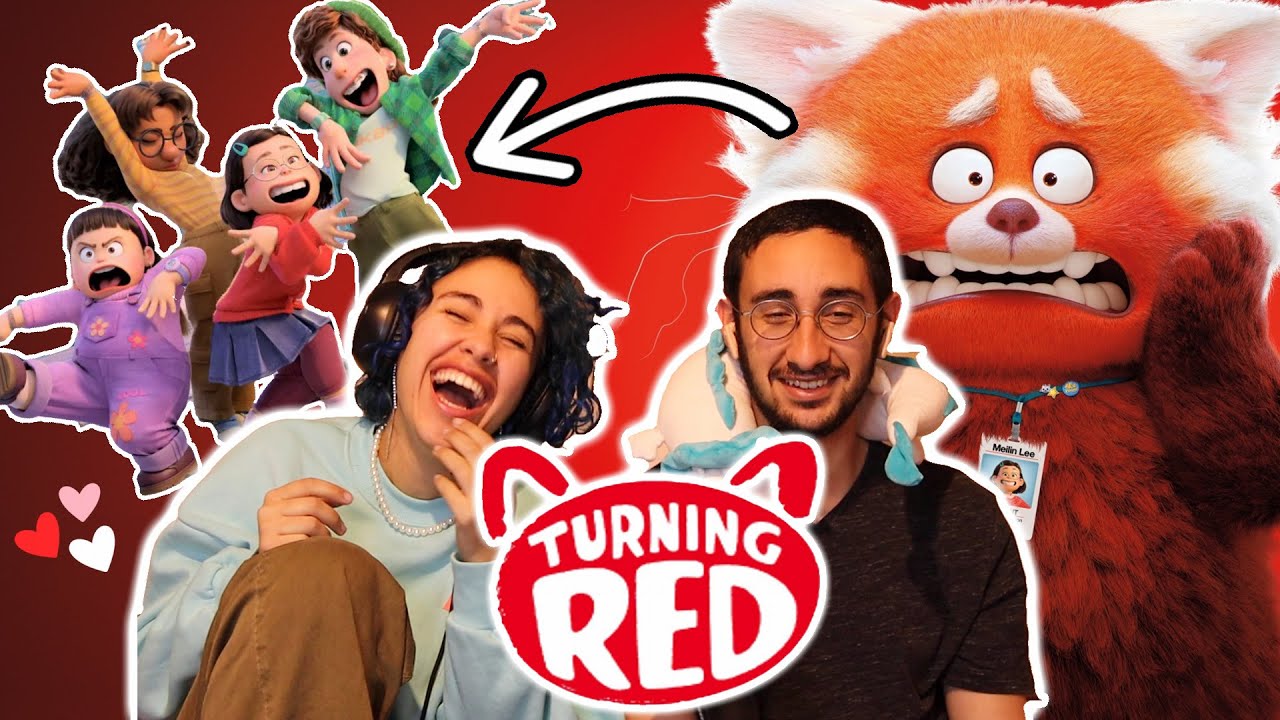 TURNING RED was Hilariously BRILLIANT siblings react - YouTube
