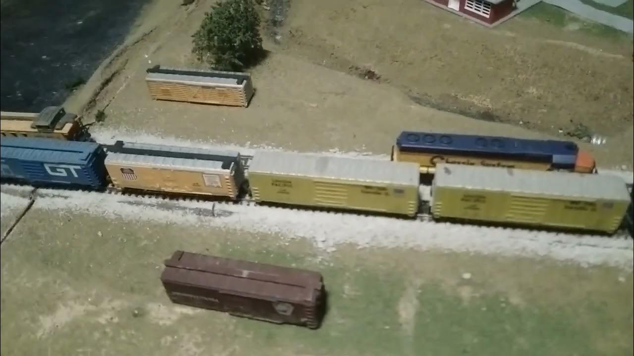 Showing N Scale Layout - YouTube