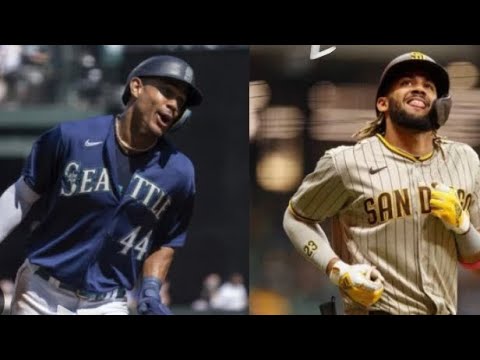 Julio Rodríguez conectó Su # 31 Fernando Tatis Jr. Súper jugada 20/9/23 ...