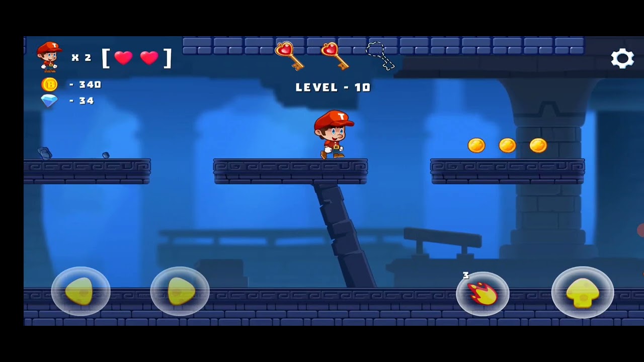 Super Mano Bros Run. Casper the ghost!!! Haha. Level 10. Voice ...