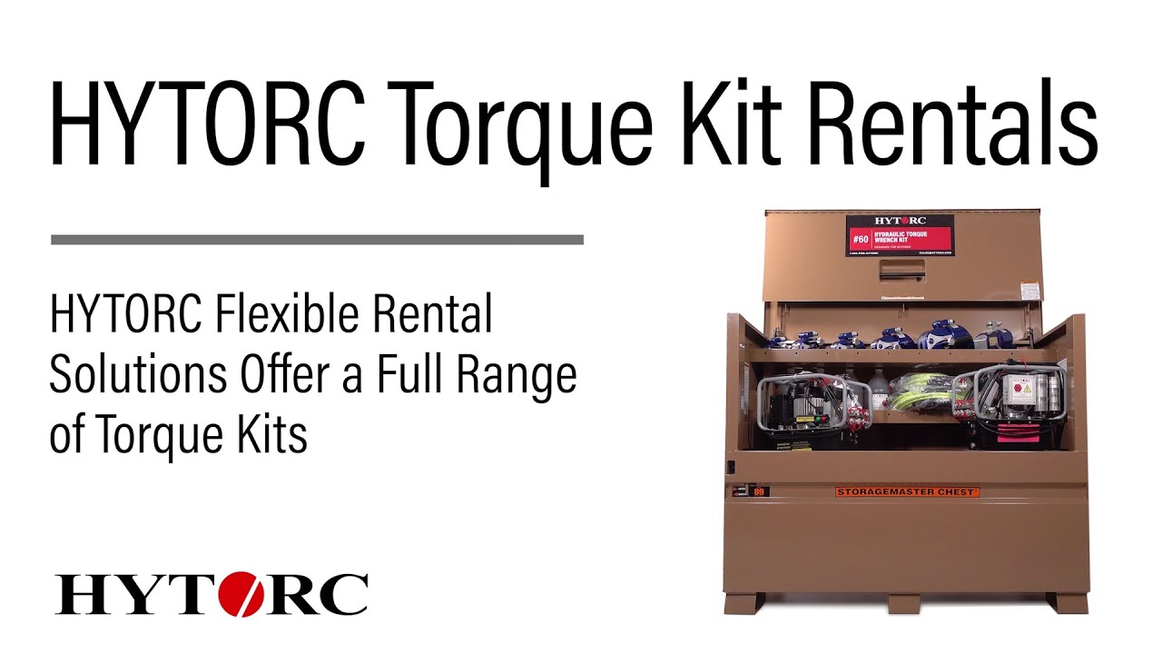 HYTORC Torque Kit Rentals - YouTube