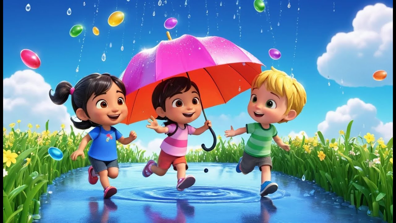Splish Splash Sparkle Like a Jellybean | Water Play Song for Toddlers ...