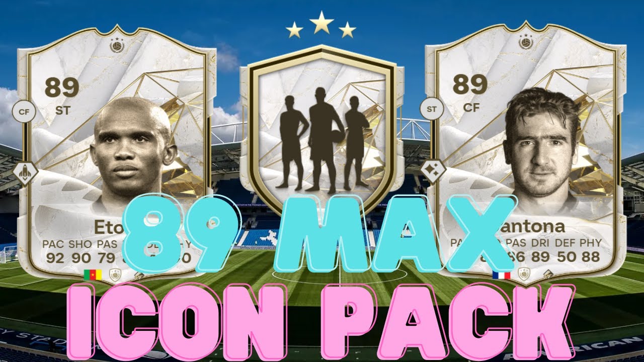 OPENING THE NEW 89 MAX ICON PACK!!! - YouTube