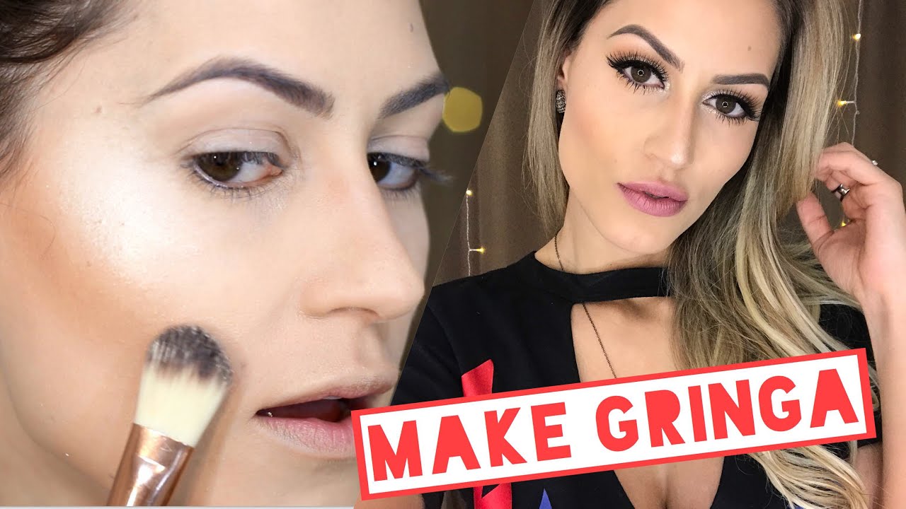 Make GRINGA usando o que comprei em LONDRES - YouTube