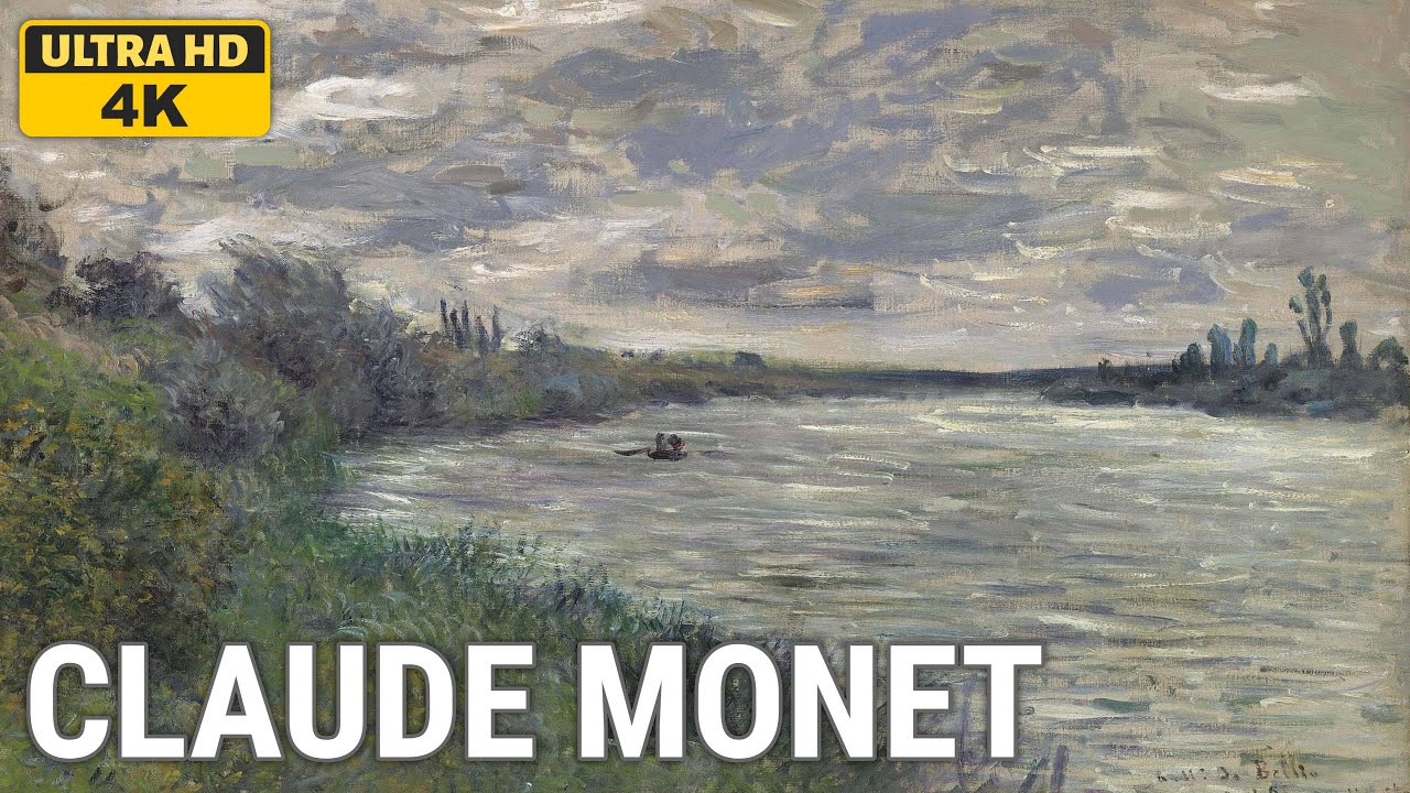 Claude Monet: A collection of 10 oil paintings with title and year ...