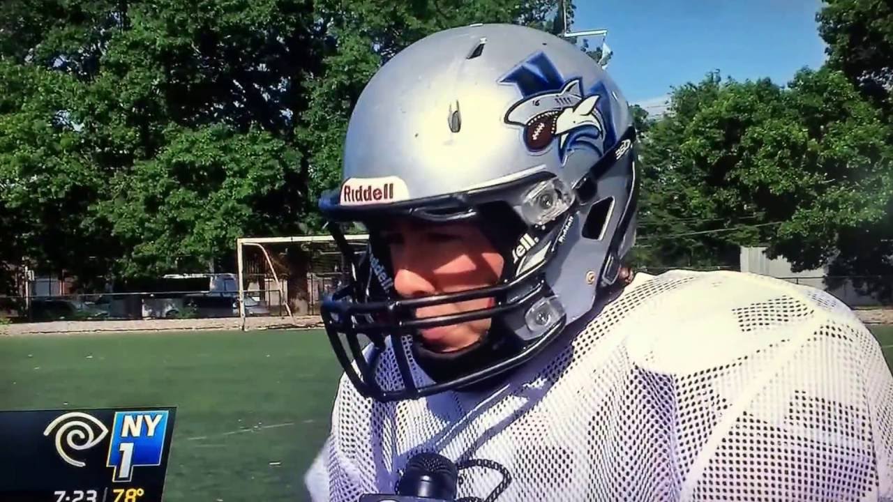 Collette Smith NY1 News Women in Football 2016/07/02 Clip: 19 25 57 ...