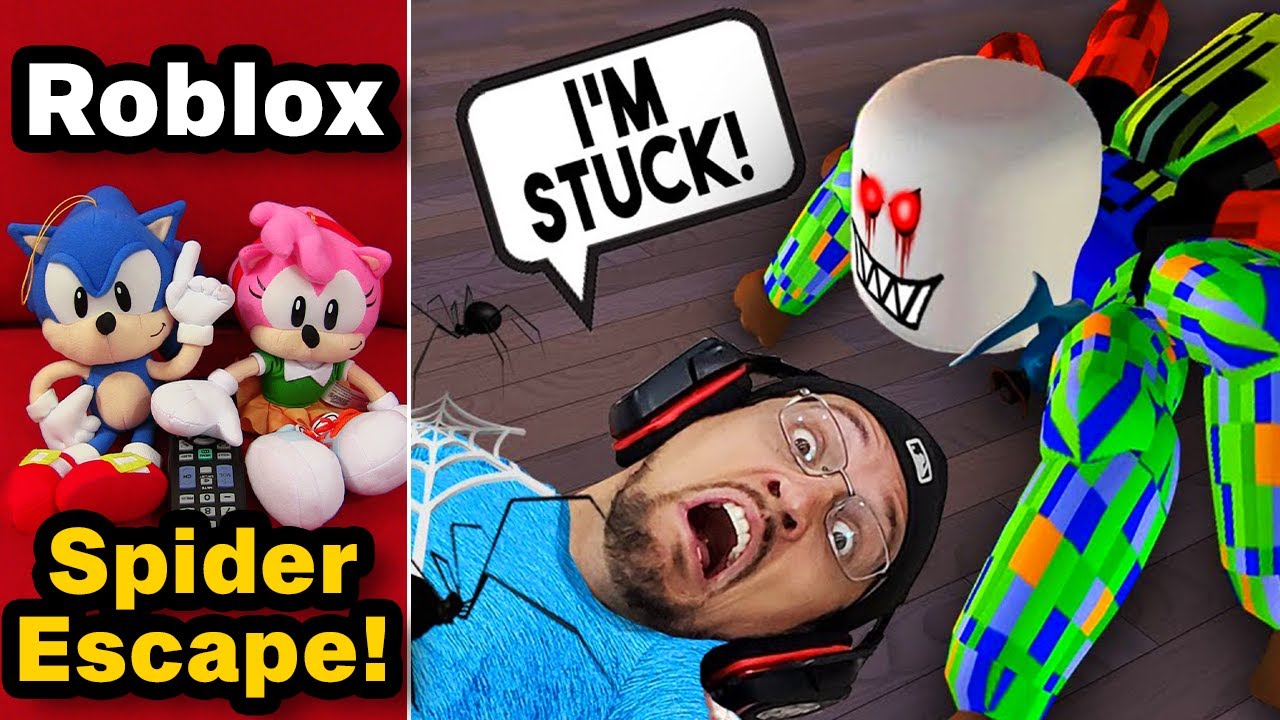 ROBLOX SPIDER - Escape the 8 Legged Freak (FGTeeV vs. FGTeeV Chapter 1 ...