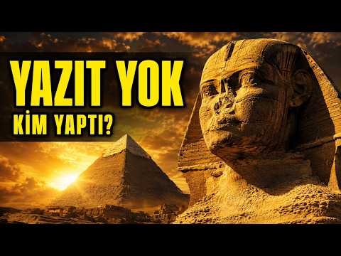 Sfenksi ve Kefren Piramidini Kim Yaptı? Yazıt Bile Yok
