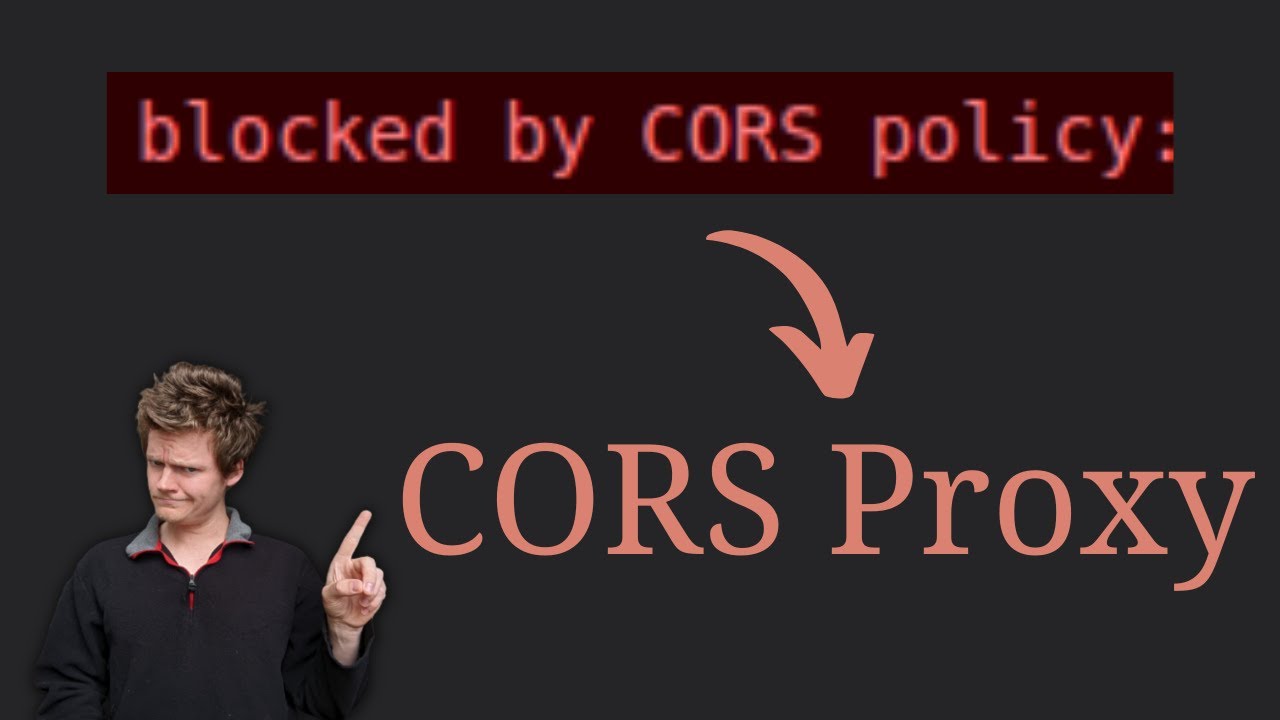 What is CORS? Fix Blocked by CORS Policy - YouTube