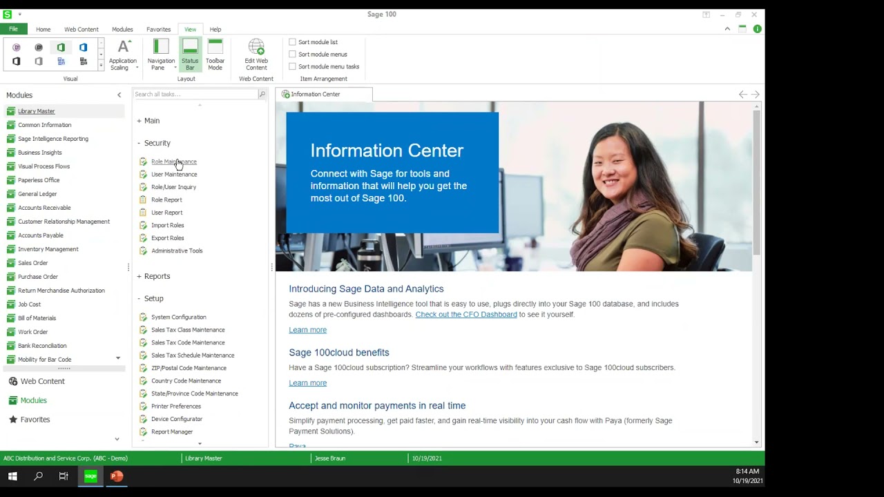 Sage 100: Back to Basics - YouTube