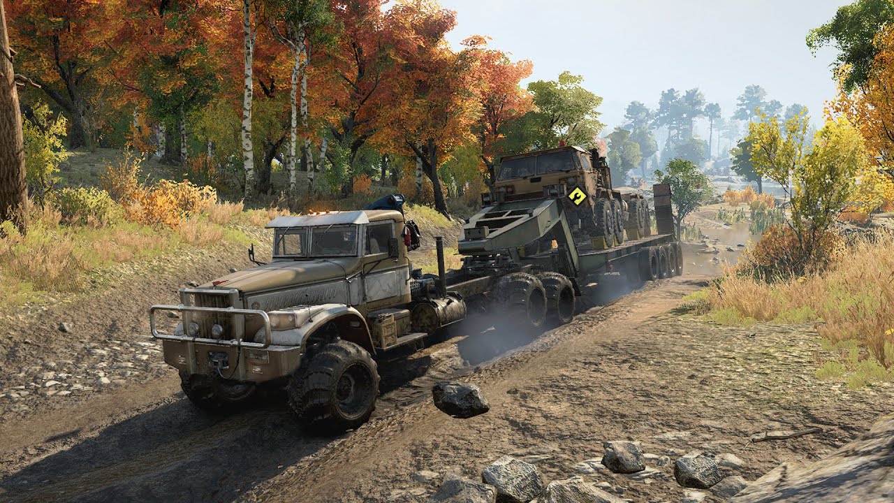 Damage Truck Repairing | Snowrunner - YouTube