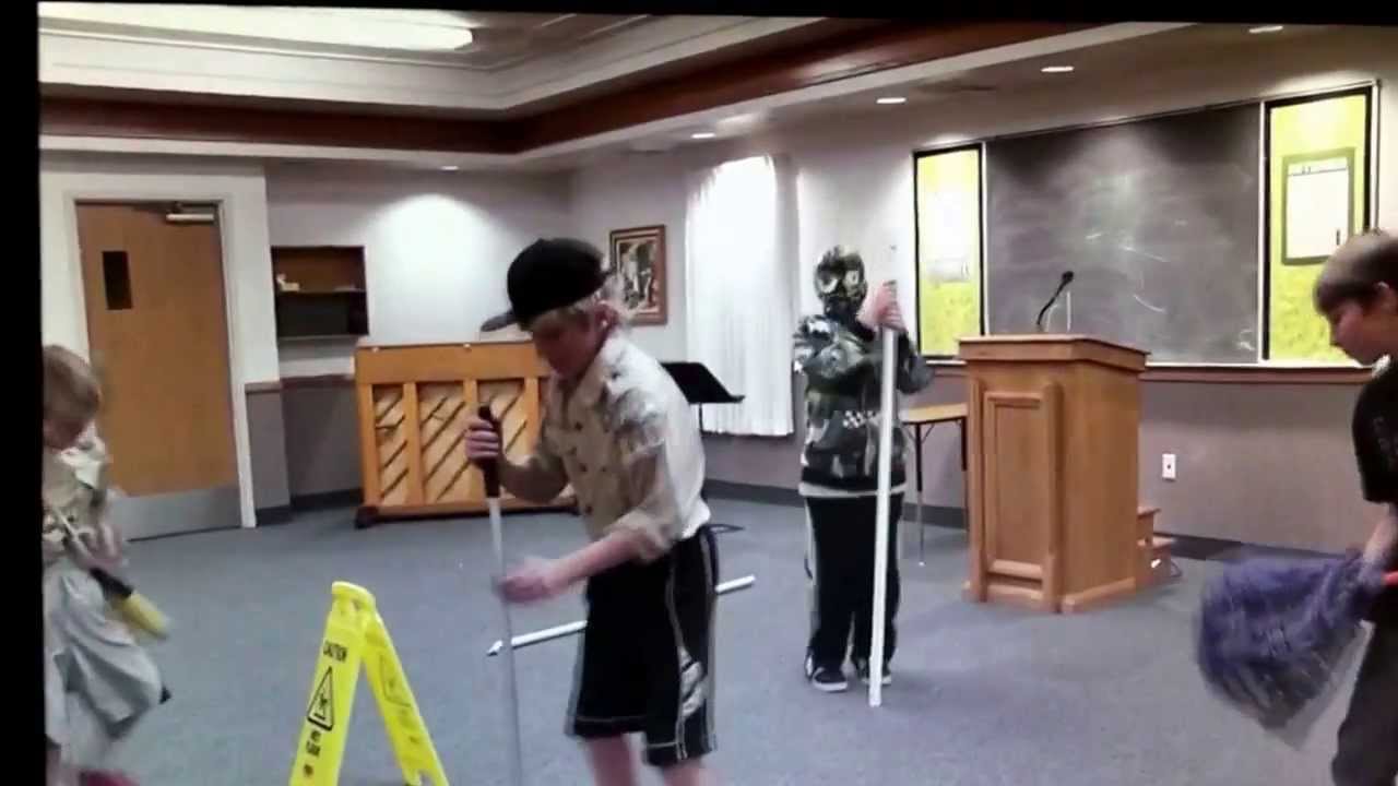 Dancing Janitors! - YouTube