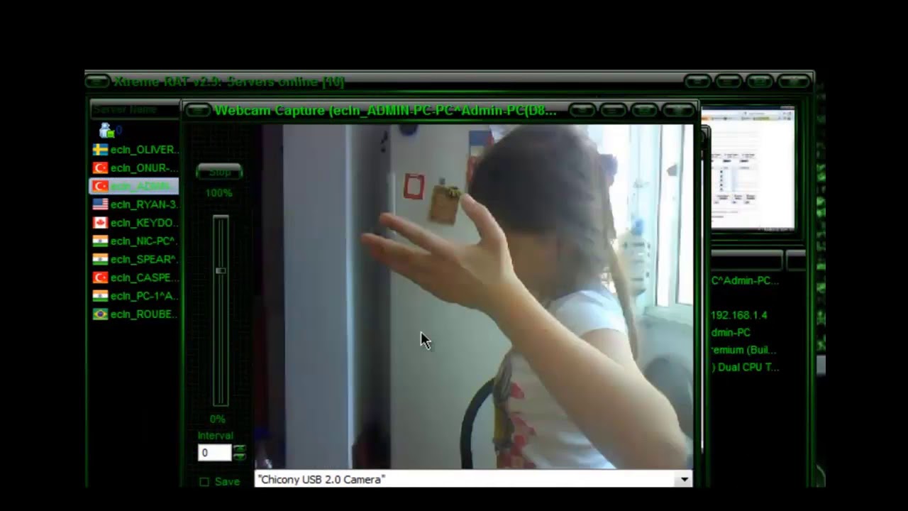 Ekka in action with cybergate rat ! - YouTube