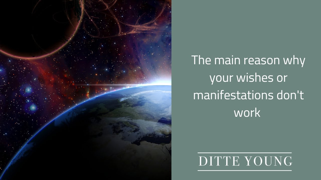 The main reason why your wishes or manifestations don't work - YouTube