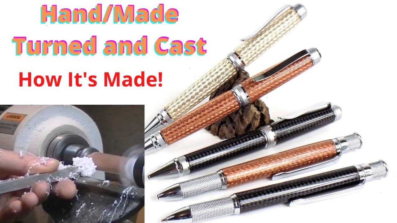 Handmade Braid Pens Copper, Silver, Carbon Fiber, How It's Made Oi Pens ...