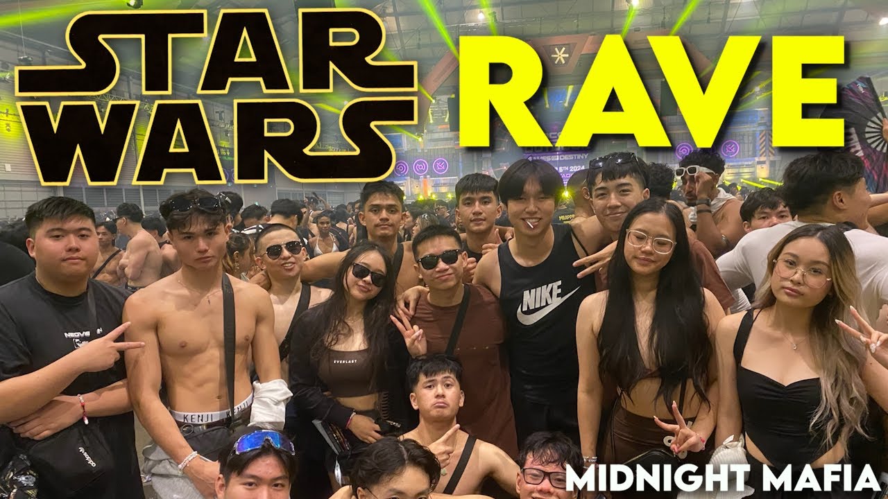 I WENT TO A STARWARS THEMED RAVE IN AUSTRALIA - YouTube