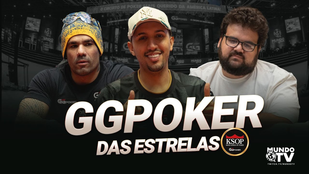 GGPOKER DAS ESTRELAS - KSOP GGPoker São Paulo - YouTube
