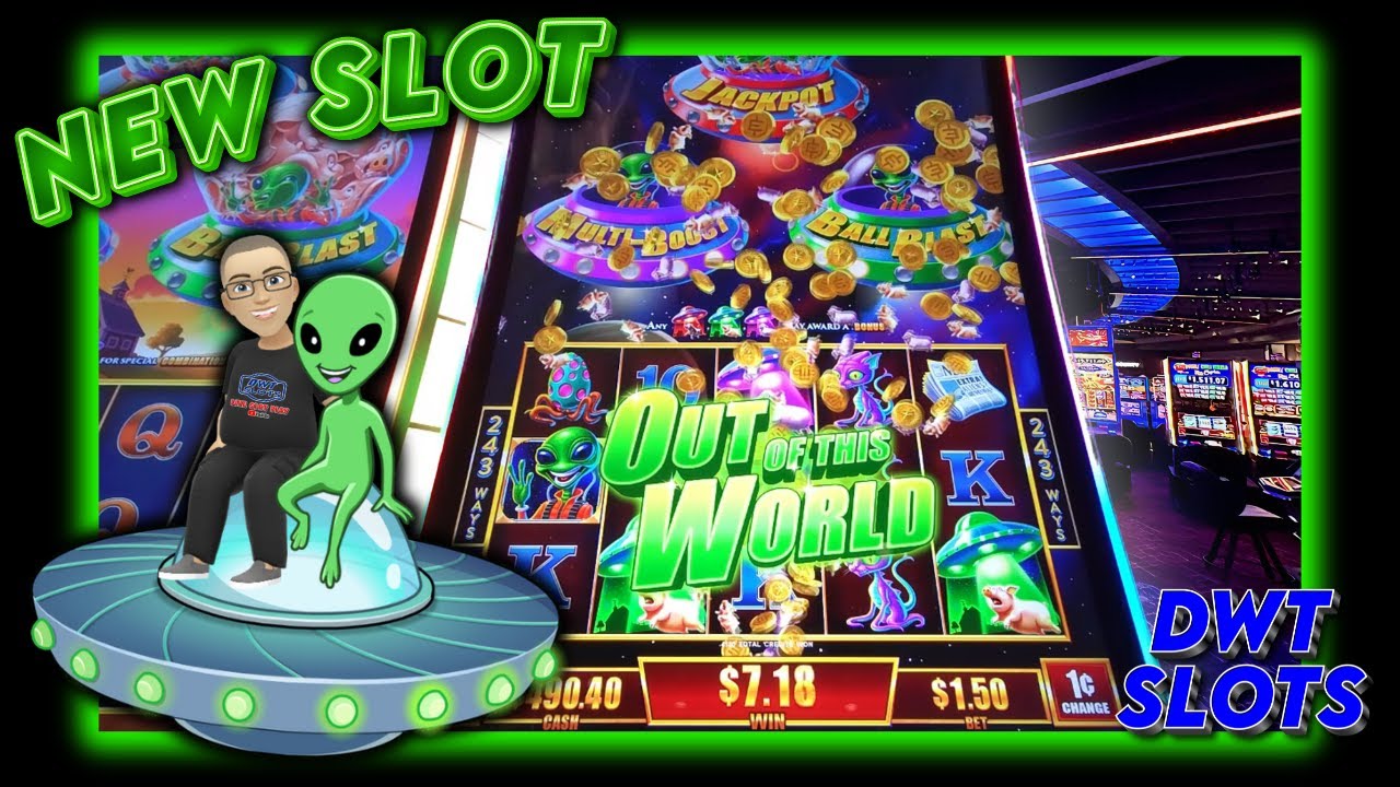 DOUBLE POP ON THE 🚨NEW🚨 OUT OF THIS WORLD! 👽 (HI-SCORE) Slot Machine by ...