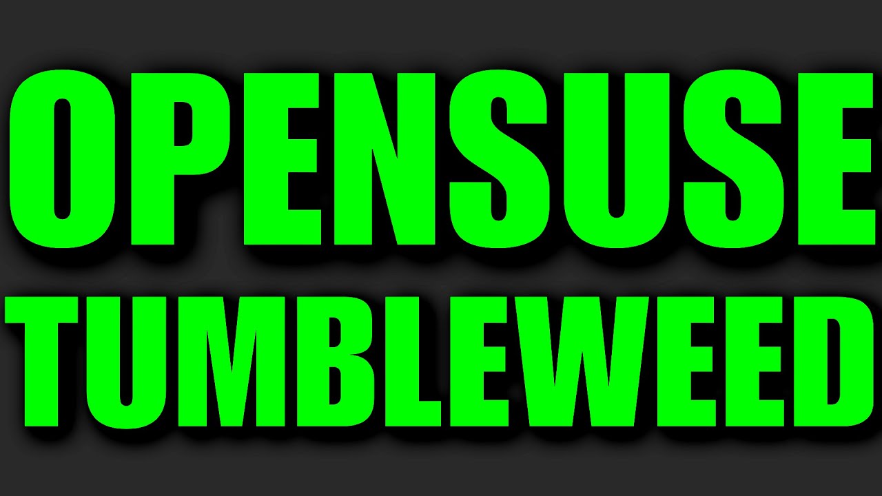 #78 Instalar o OpenSuSE 15 Tumbleweed Linux - Tutorial - Como Installar o OpenSuSE Tumbleweed ...