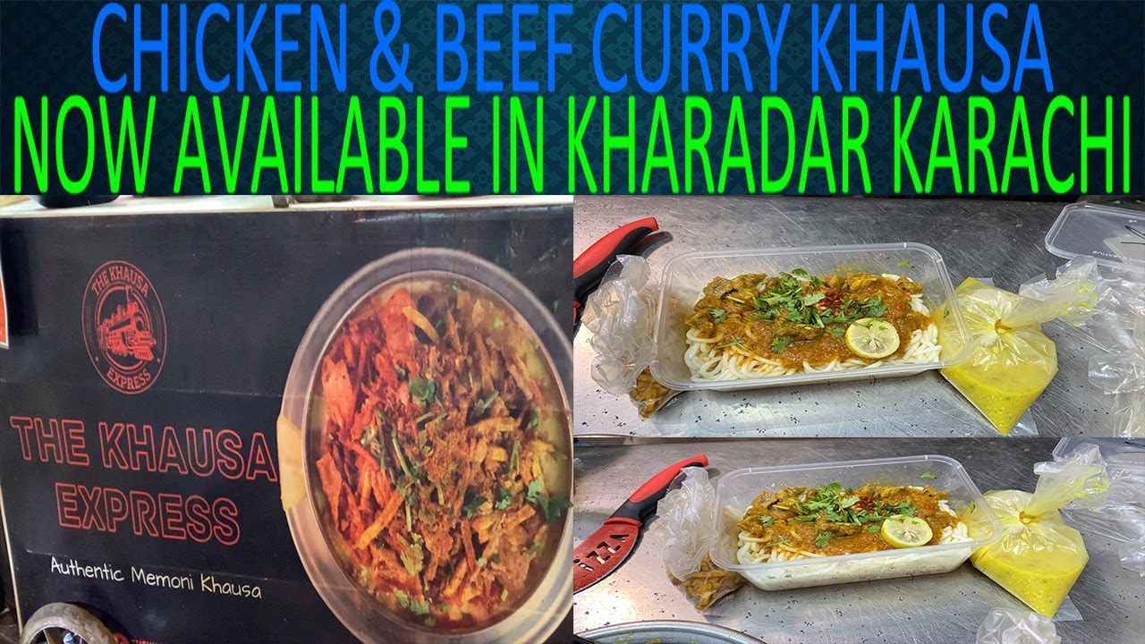 Special Memon Dish Khausa | Kharadar | Karachi Street Food - YouTube