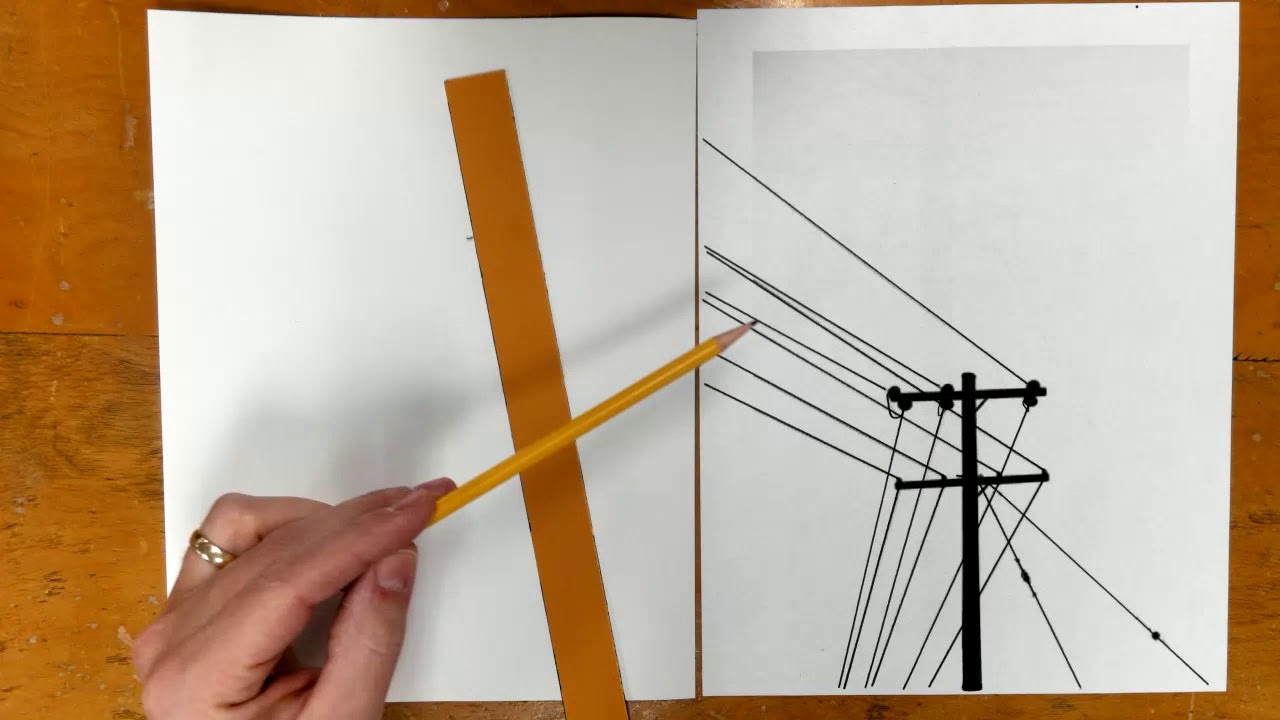 Practice Drawing of Telephone pole - YouTube
