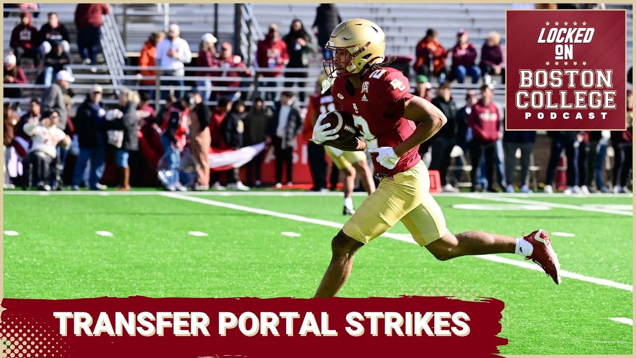 WR Joseph Griffin enters transfer portal, but Boston College is deep ...