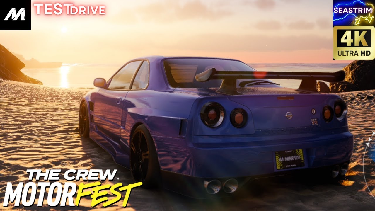 NISSAN SKYLINE GT R R34 - The Crew Motorfest - Logitech G920 - TEST ...