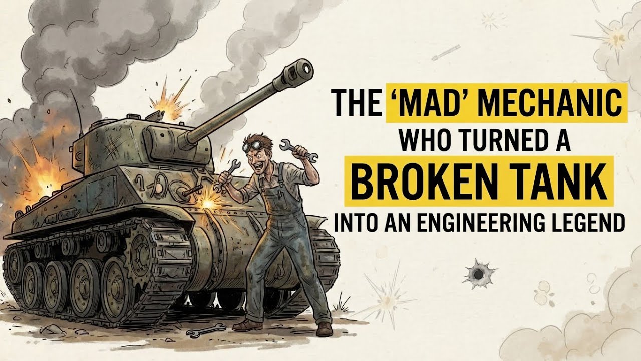 The “Mad” Mechanic Who Turned a Broken Tank Into an Engineering Legend ...