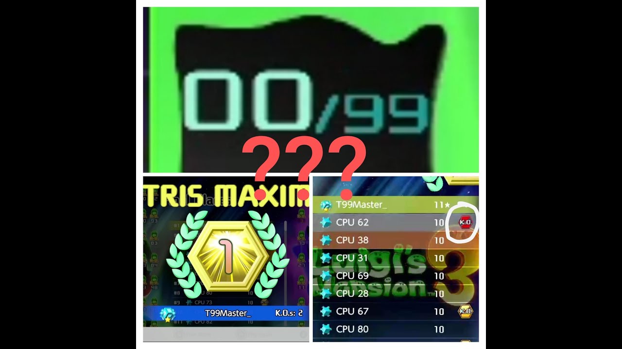 Tetris 99 0th place???(I died) - YouTube