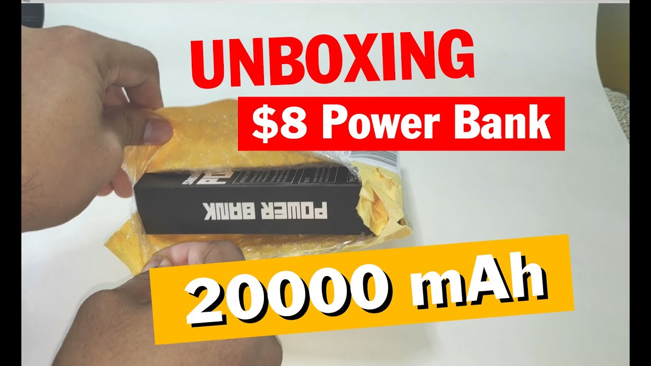 Unboxing Cheap Power Bank - YouTube