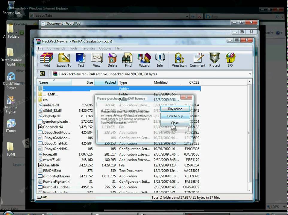 HACKPACK TORTURIAL RUMBLE FIGHTER - YouTube