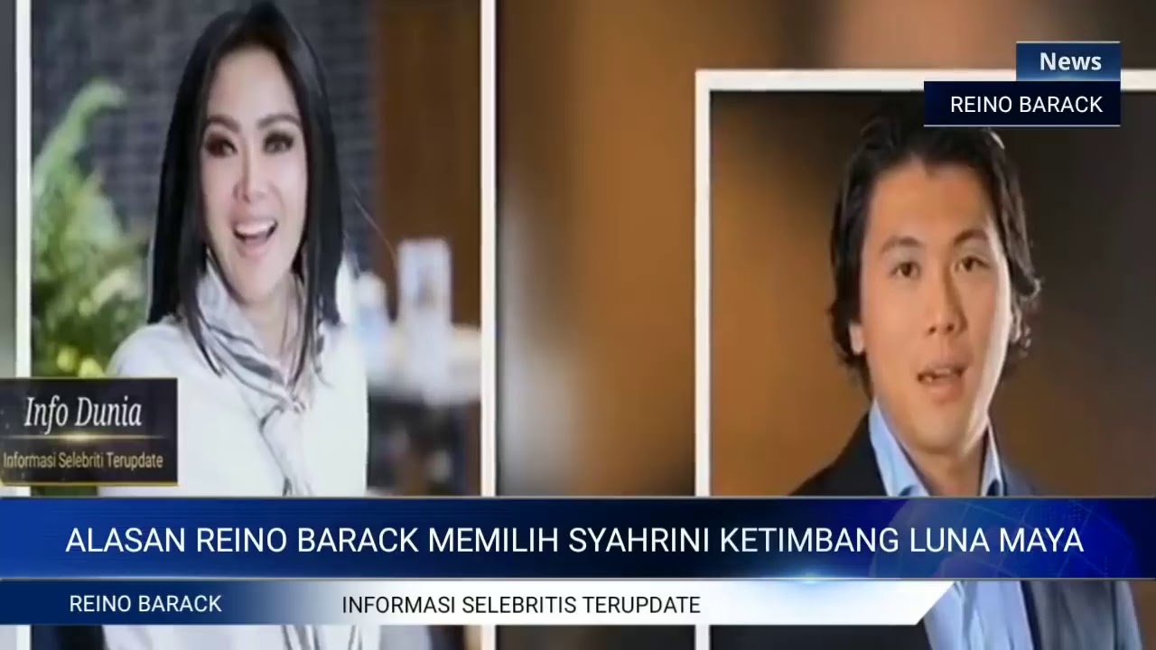 Alasan Reino Barrack Memilih Syahrini - YouTube