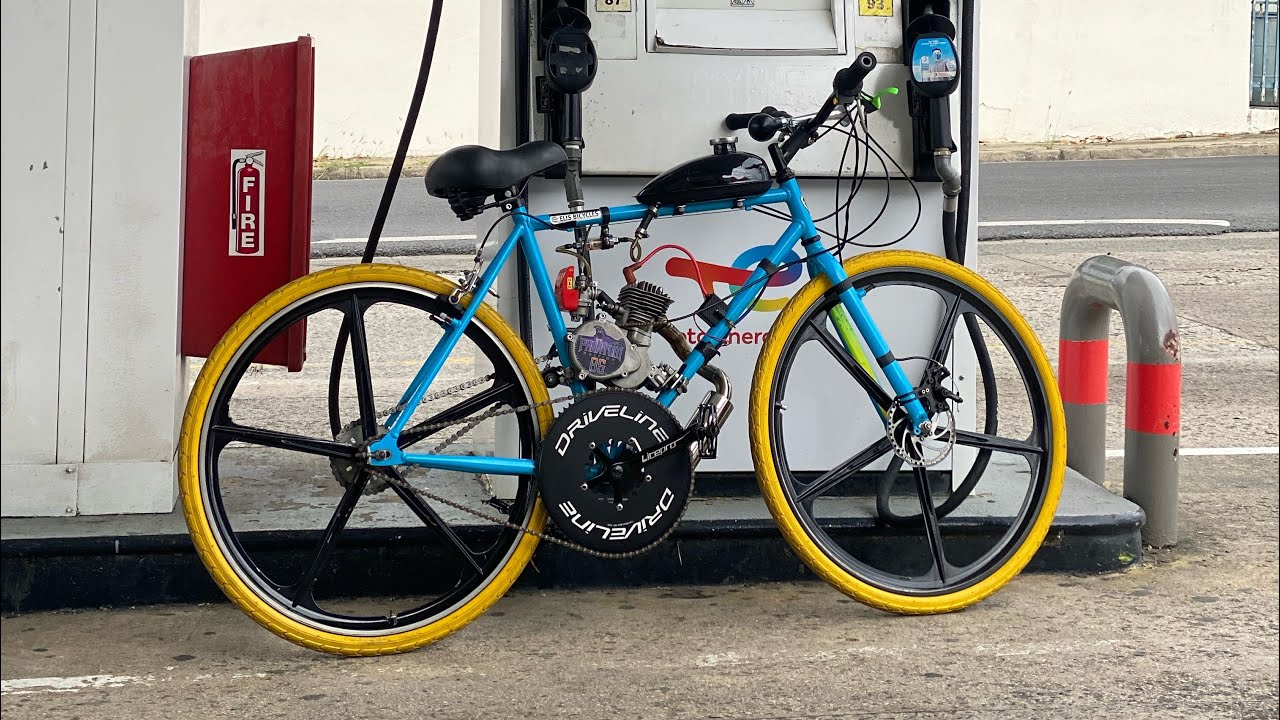 E.R.T motorized bicycles Puerto Rico - YouTube