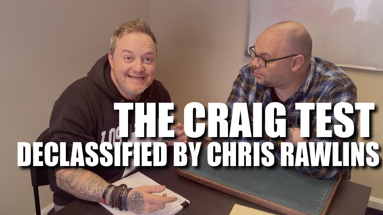 Declassified by Chris Rawlins | The Craig Test - Live Performance ...