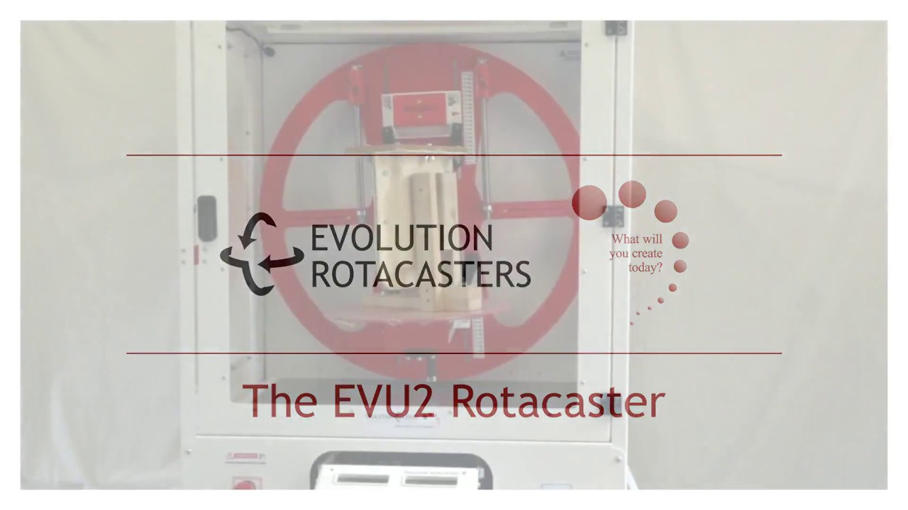 Evolution Rotacaster EVU2 Rotational Casting Machine - YouTube