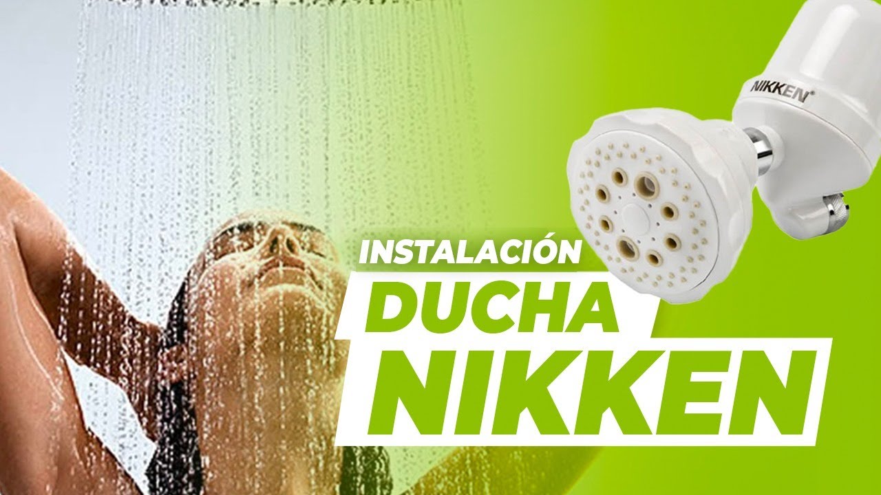 Instalación ducha Nikken I Vida Alcalina - YouTube