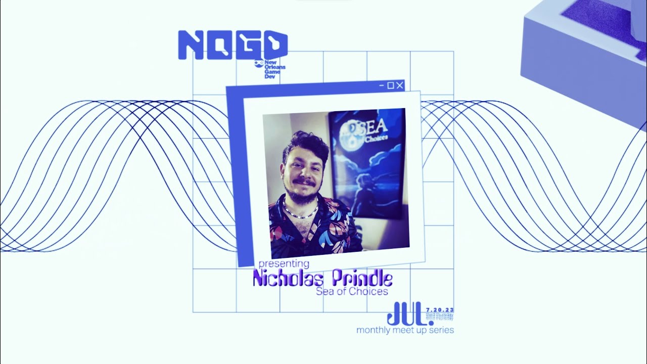 Sea of Choices - Nicholas Prindle - NOGD Monthly Meetup July 2023 - YouTube