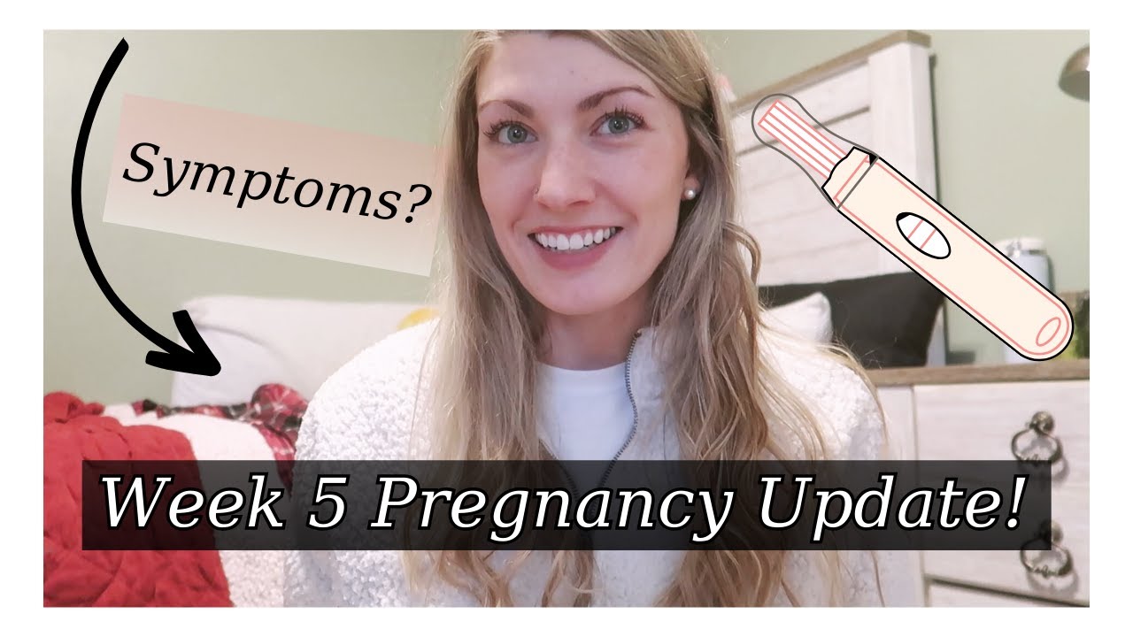 Week 5 Pregnancy Update: Symptoms, Highlights, & Belly Shot! | Sharing ...