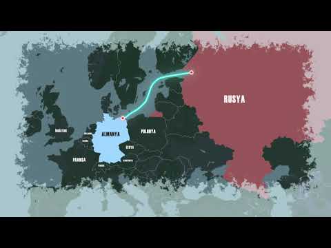 Rusya-Almanya Doğalgaz boru hattı