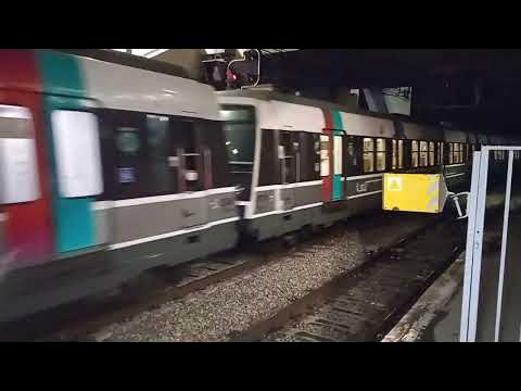 [Nuit] RER B Sud | Direction Garage | Massy - Palaiseau | MI79 STIF + MI84 IDFM - YouTube