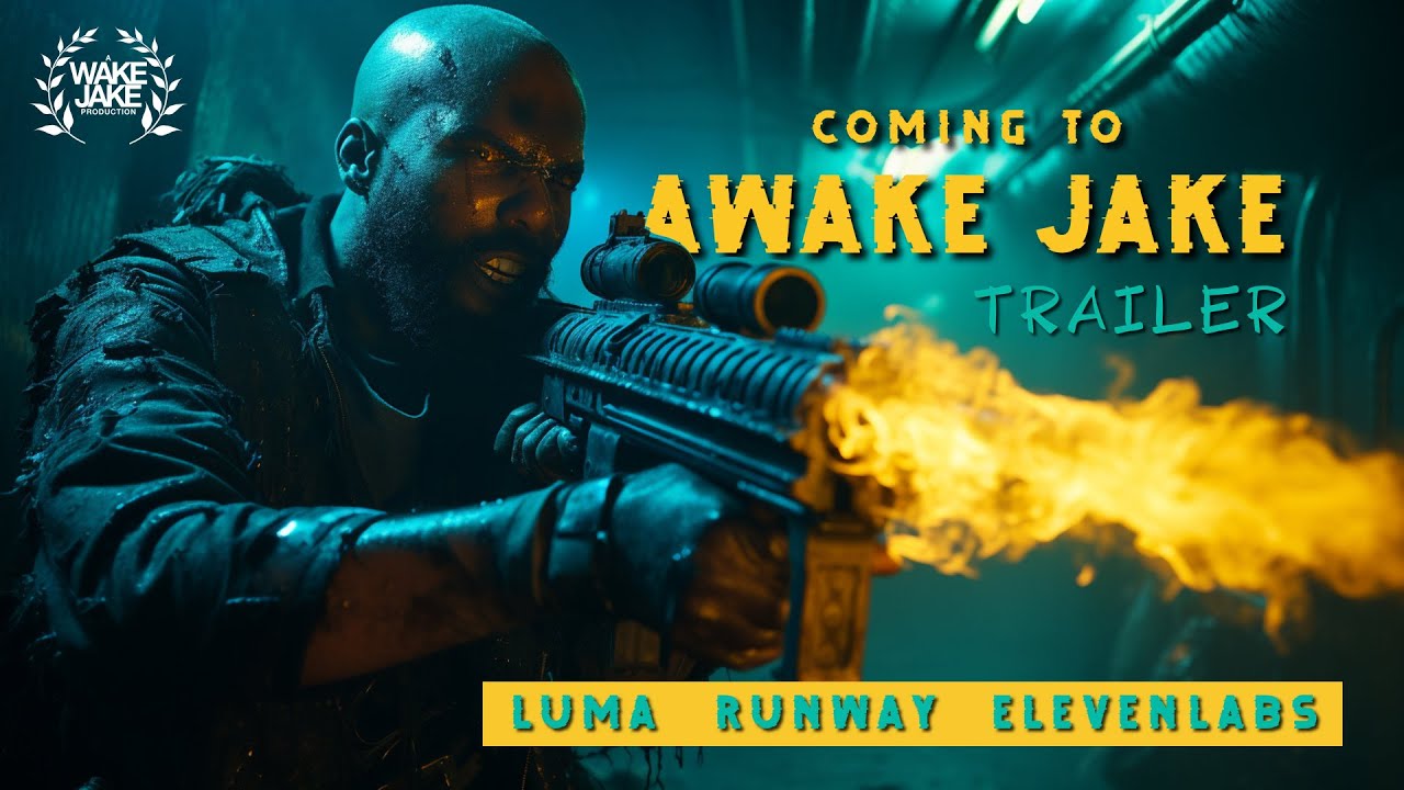 Coming to Awake Jake (A.I. Mash-up trailer, Luma AI, Runway, Midjourney ...