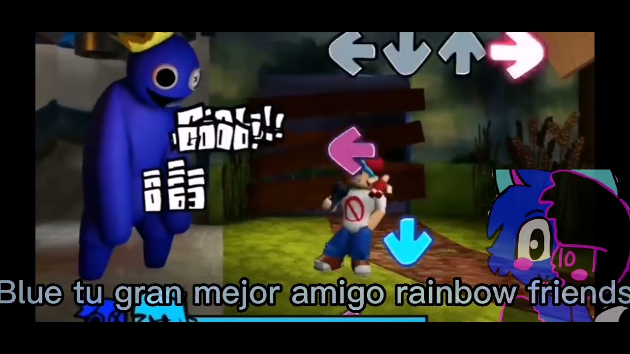 blue rainbow friends - YouTube