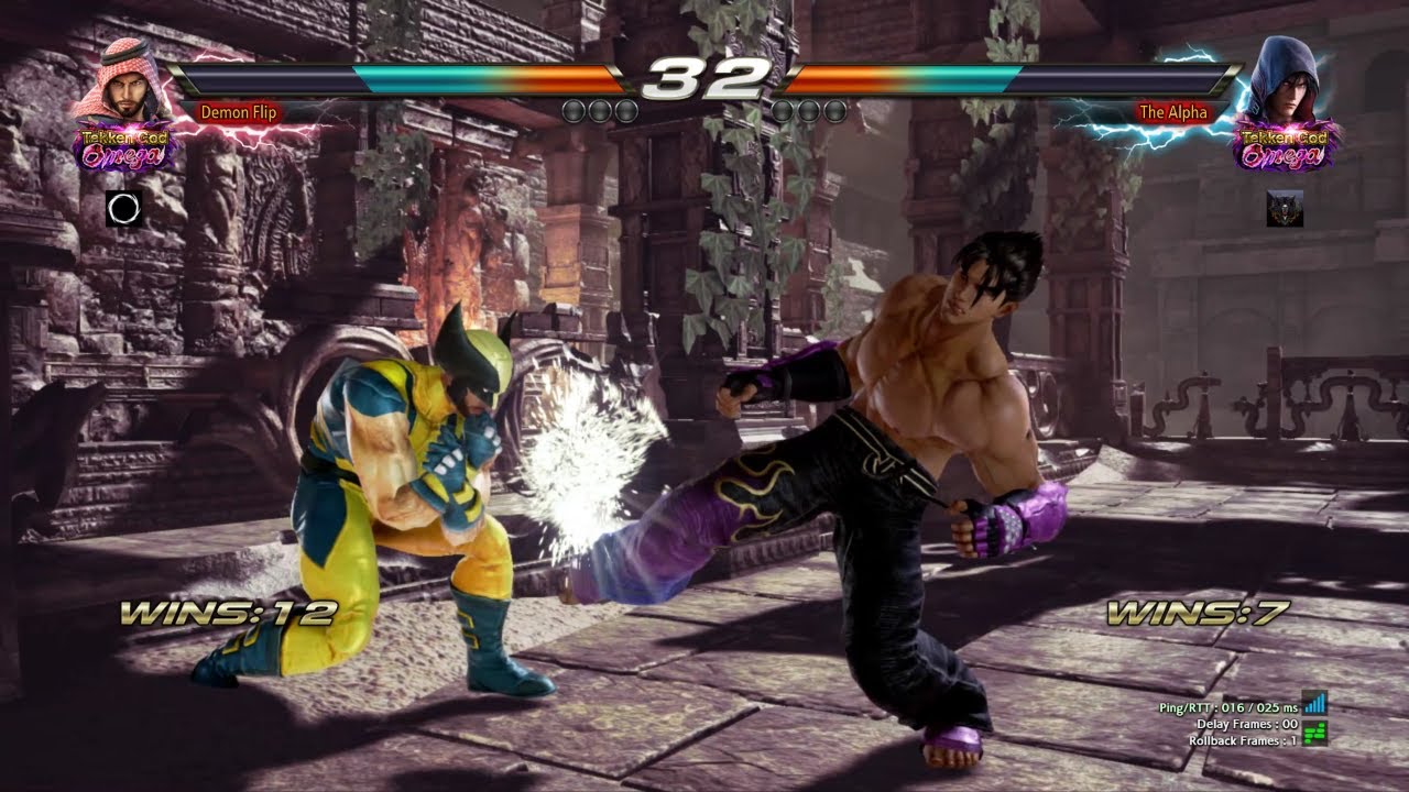 Almost 50% gone blocking Jin hellsweep - YouTube