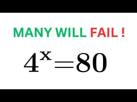 Tricky Math Exponential Equation ? | Olympiad Mathematics | - YouTube